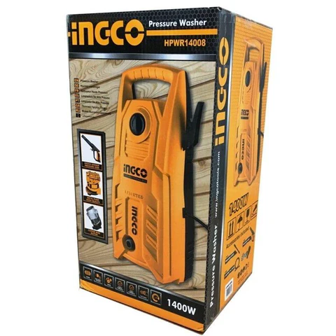 Ingco Original High Pressure Washer 1400W – 130Bar – New Improvement Self-Sucking System Now ...